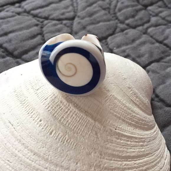 Handmade | Jewelry | Shell Ring Handmade In Greece | Poshmark